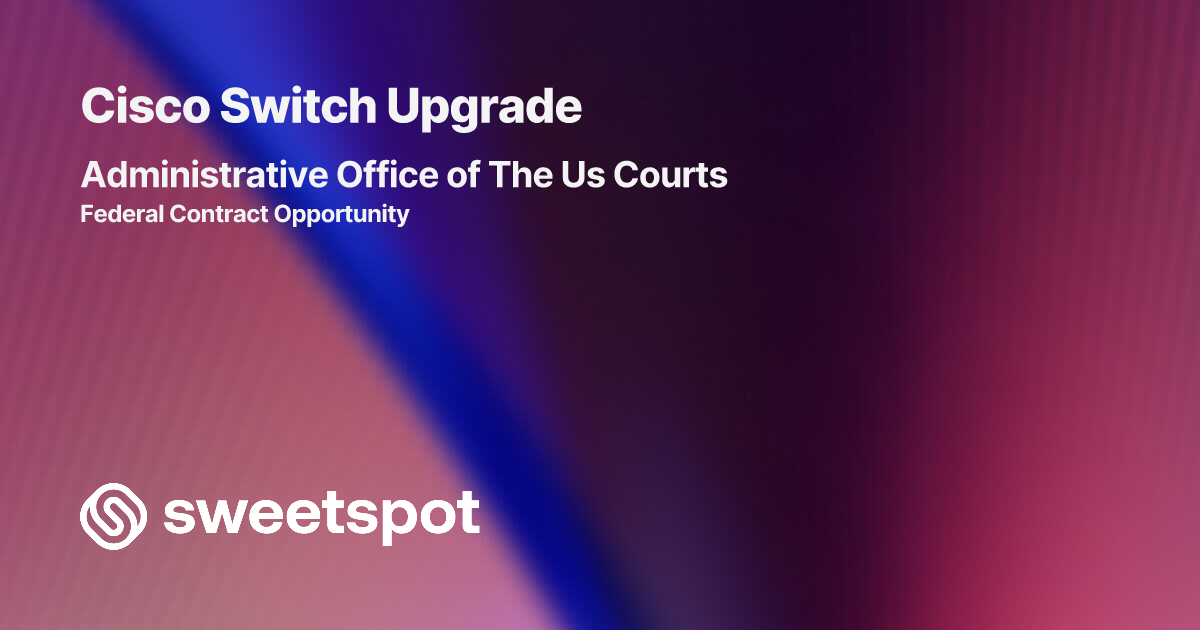 Cisco Switch Upgrade