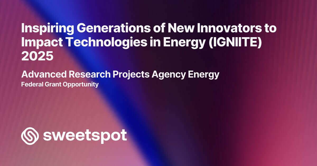 Inspiring Generations of New Innovators to Impact Technologies in ...