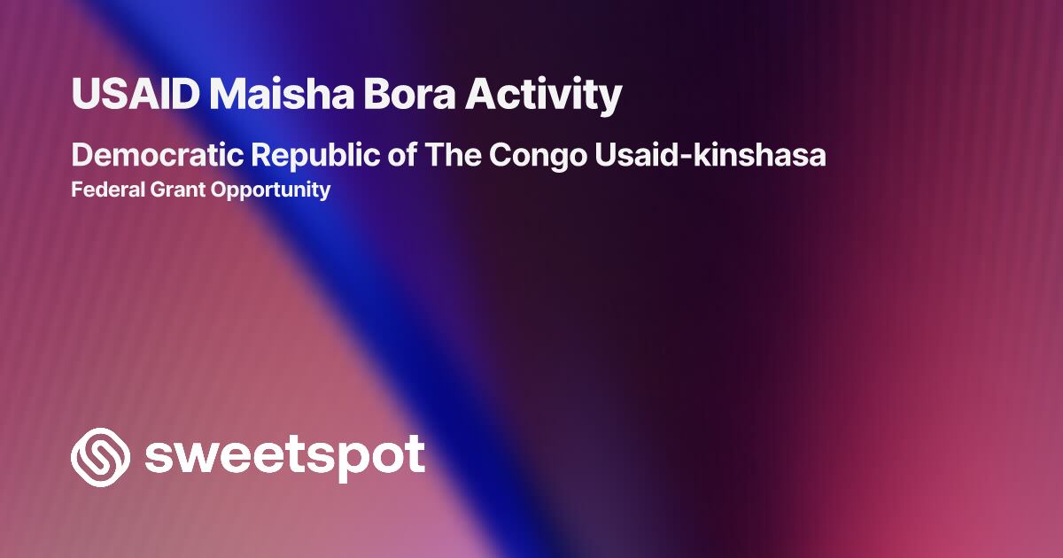 USAID Maisha Bora Activity