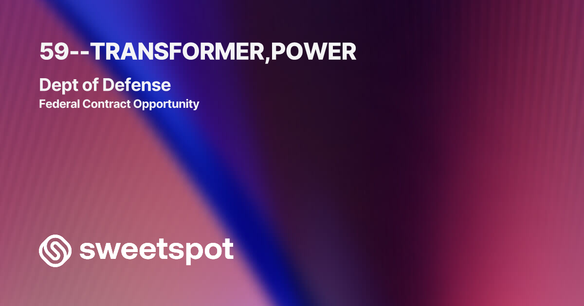 59--TRANSFORMER,POWER