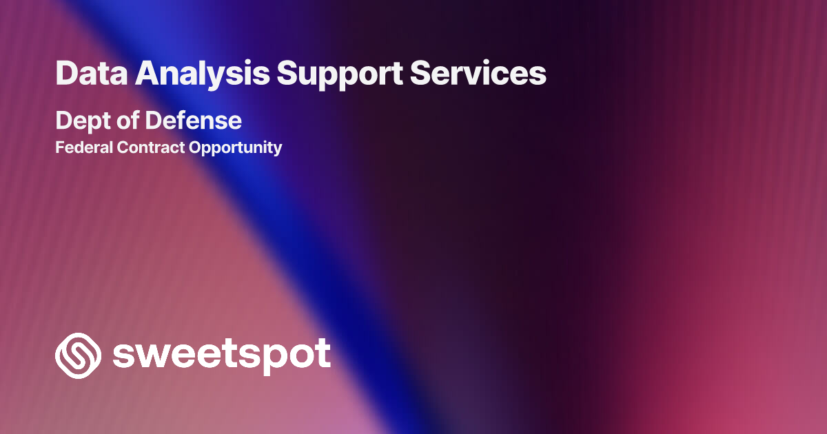 Data Analysis Support Services