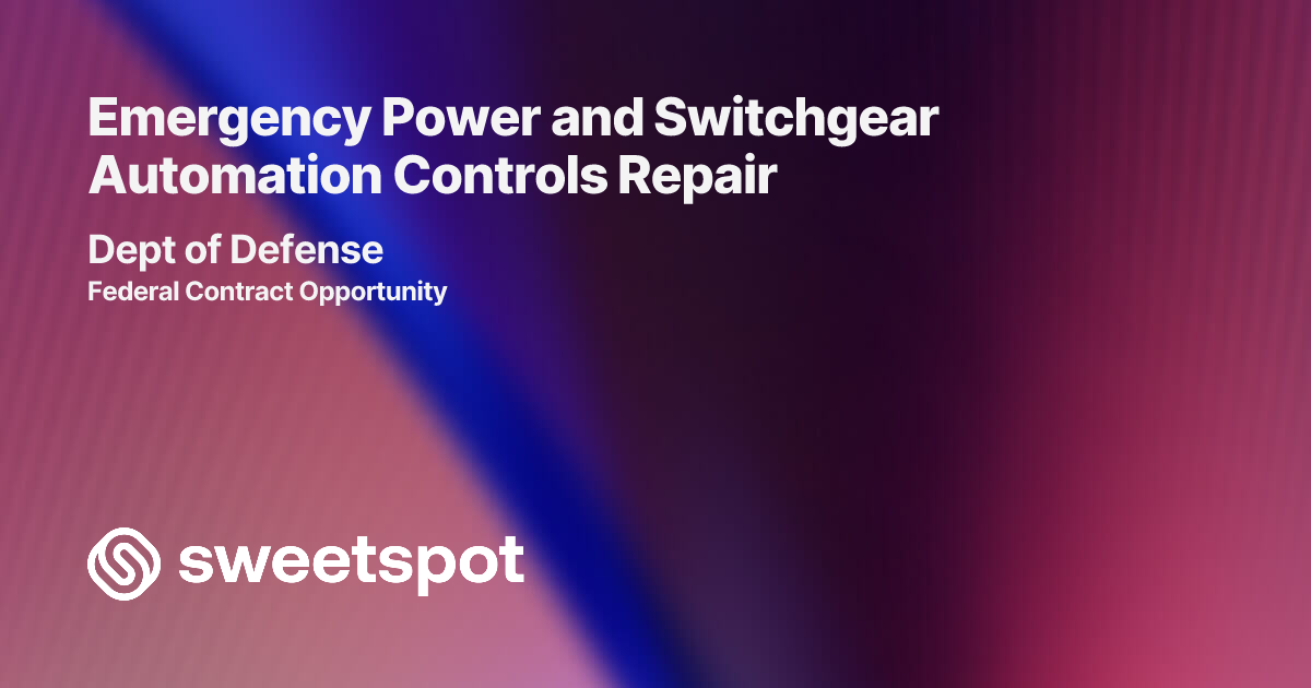 Emergency Power and Switchgear Automation Controls Repair