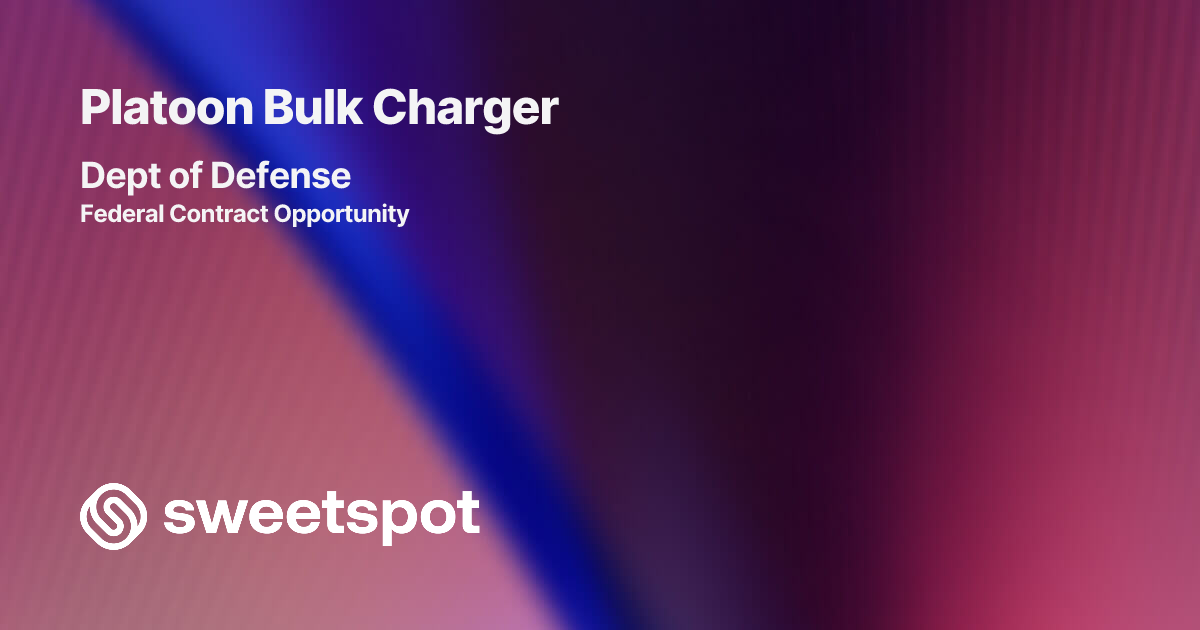 Platoon Bulk Charger