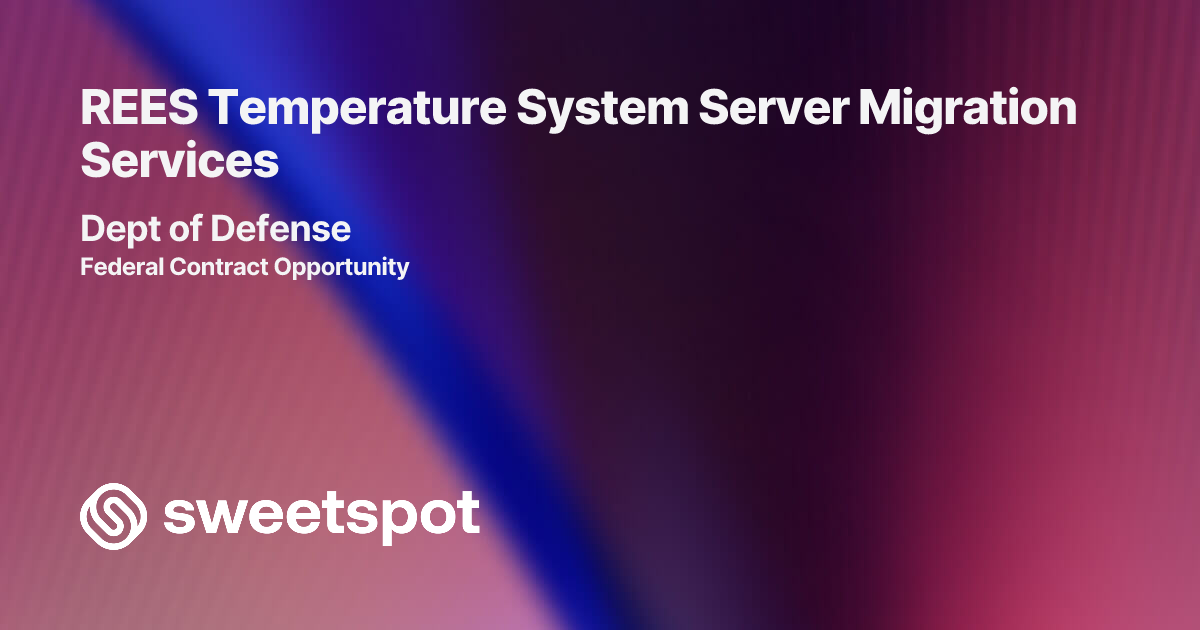 REES Temperature System Server Migration Services