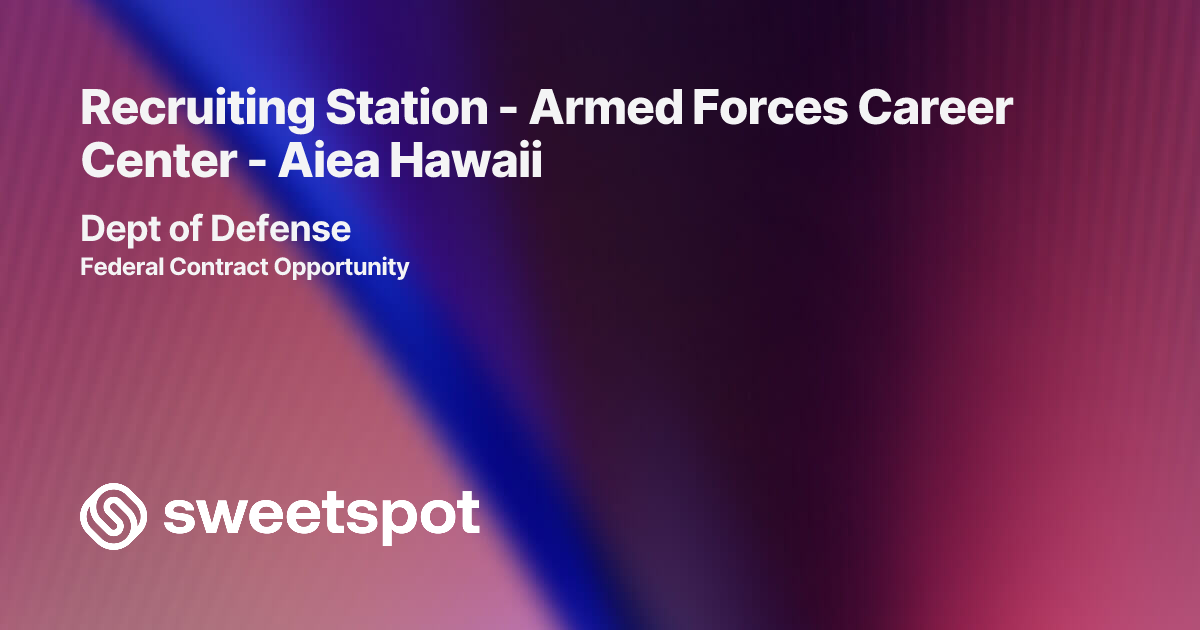 Recruiting Station - Armed Forces Career Center - Aiea Hawaii