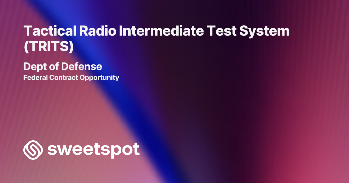 Tactical Radio Intermediate Test System (TRITS)