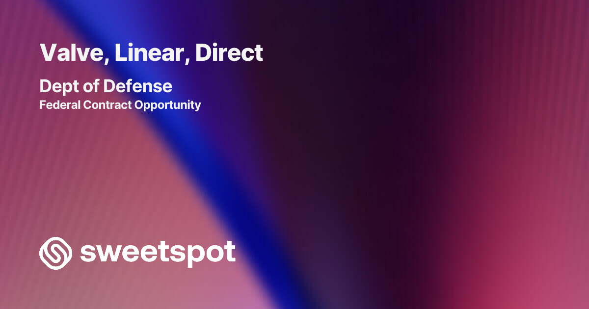 Valve, Linear, Direct