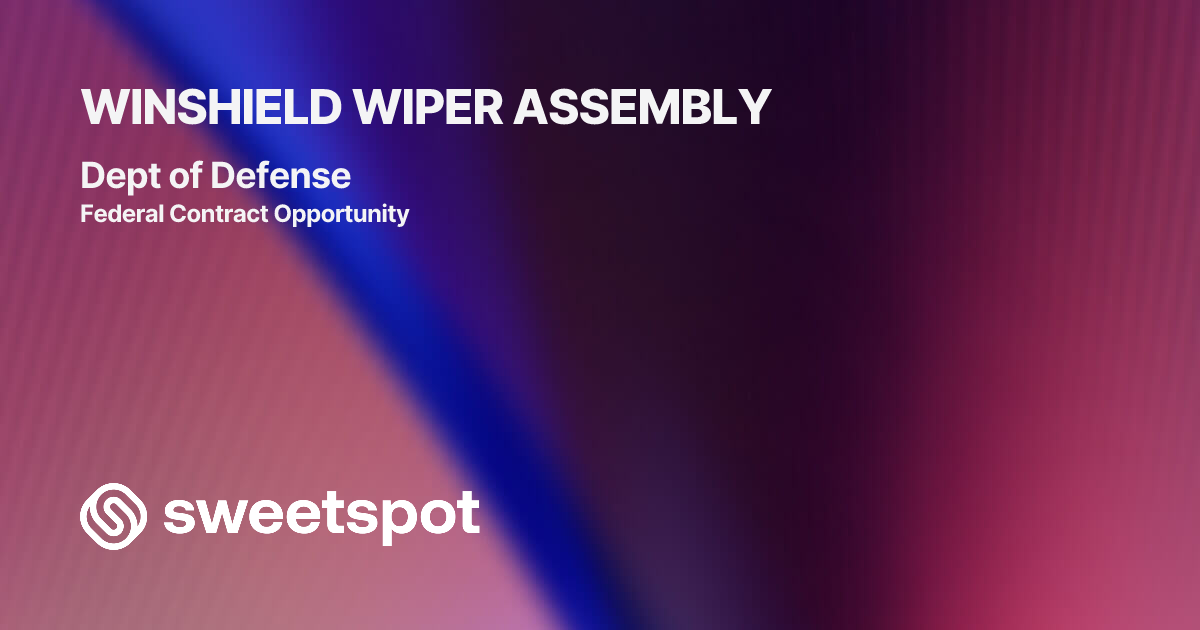 WINSHIELD WIPER ASSEMBLY