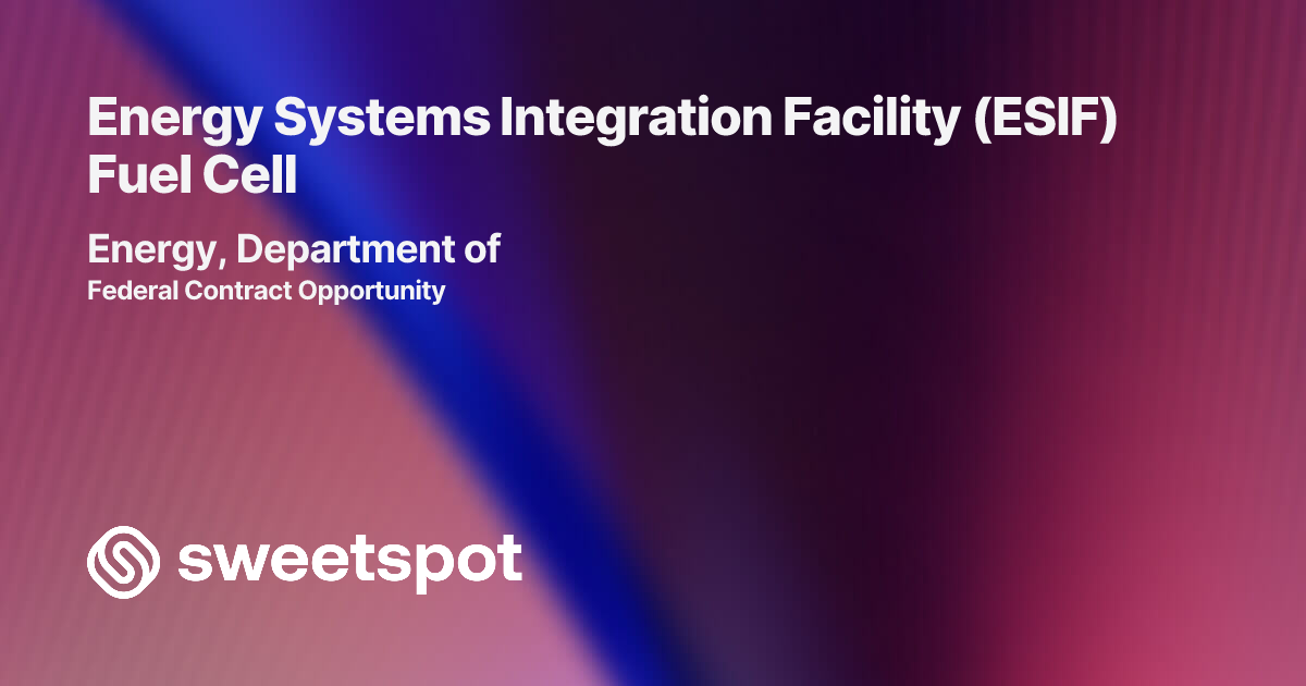 Energy Systems Integration Facility (ESIF) Fuel Cell