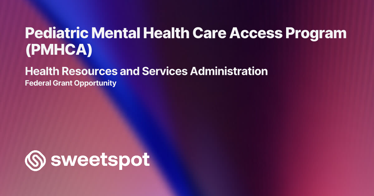 Pediatric Mental Health Care Access Program (PMHCA)