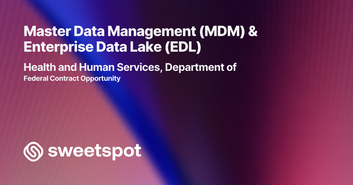 Master Data Management (MDM) & Enterprise Data Lake (EDL)