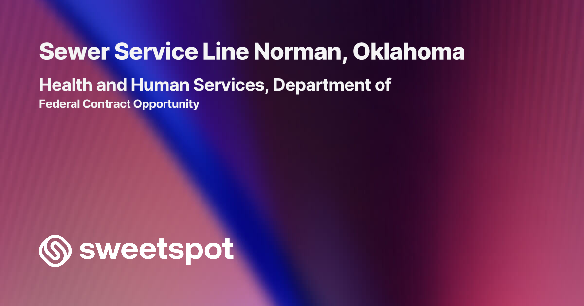 Sewer Service Line Norman, Oklahoma