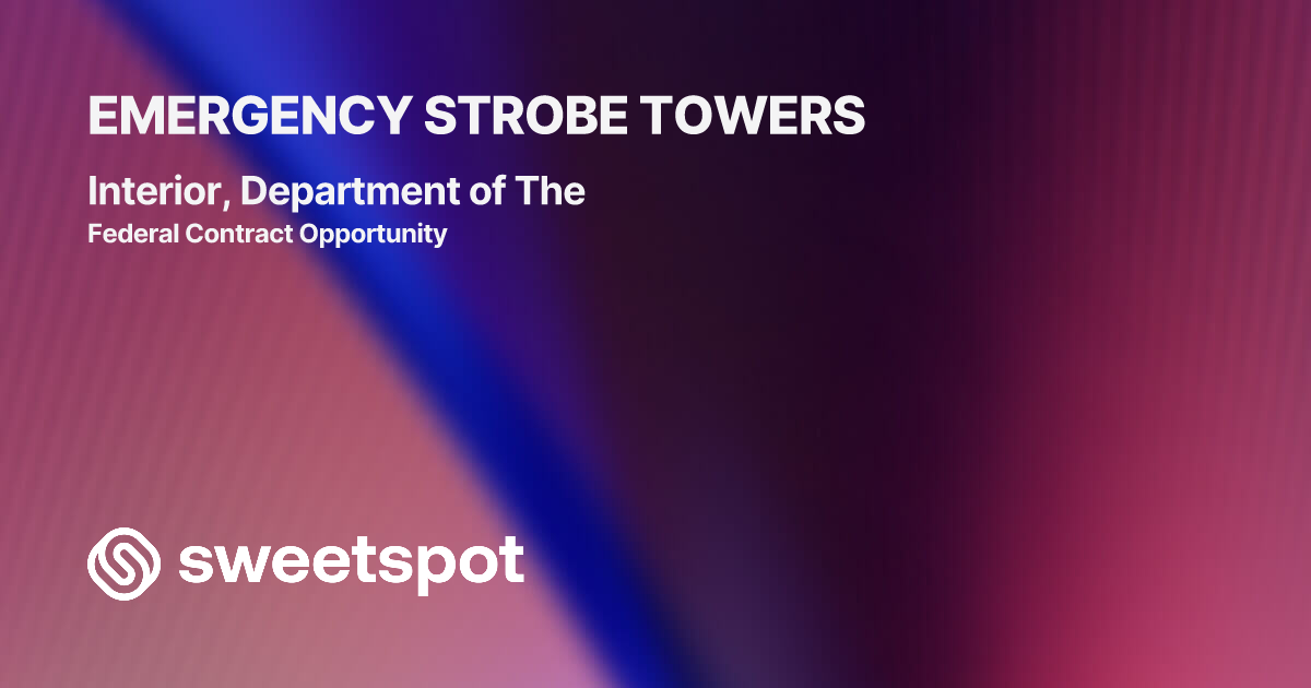 EMERGENCY STROBE TOWERS