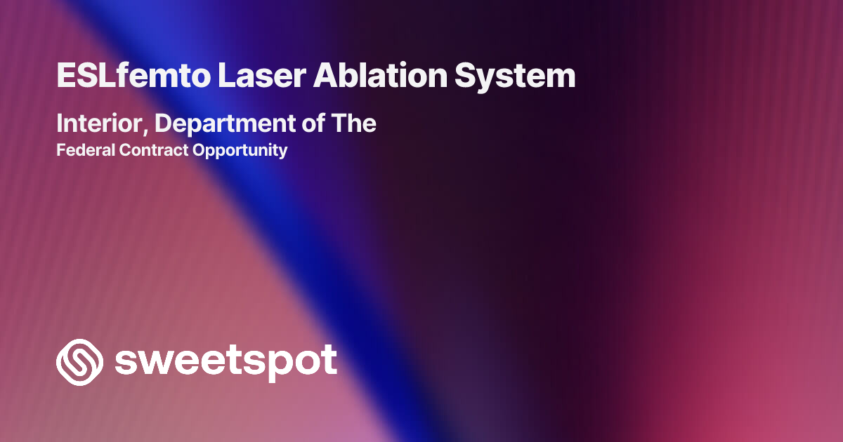 ESLfemto Laser Ablation System