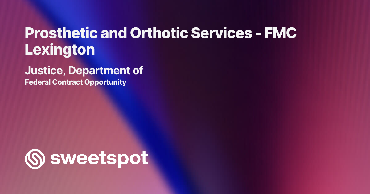 Prosthetic and Orthotic Services - FMC Lexington