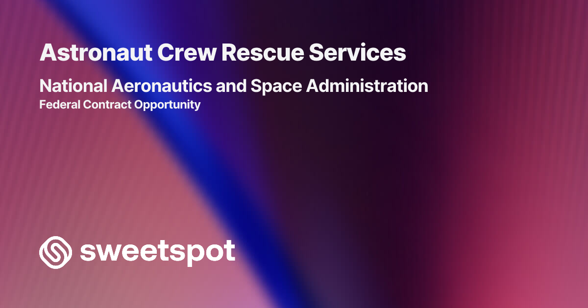 Astronaut Crew Rescue Services