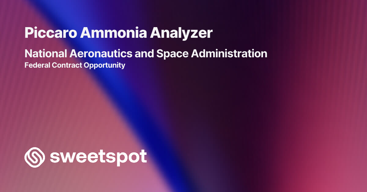 Piccaro Ammonia Analyzer