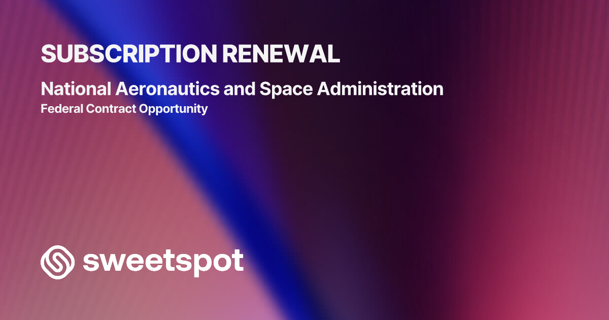 SUBSCRIPTION RENEWAL