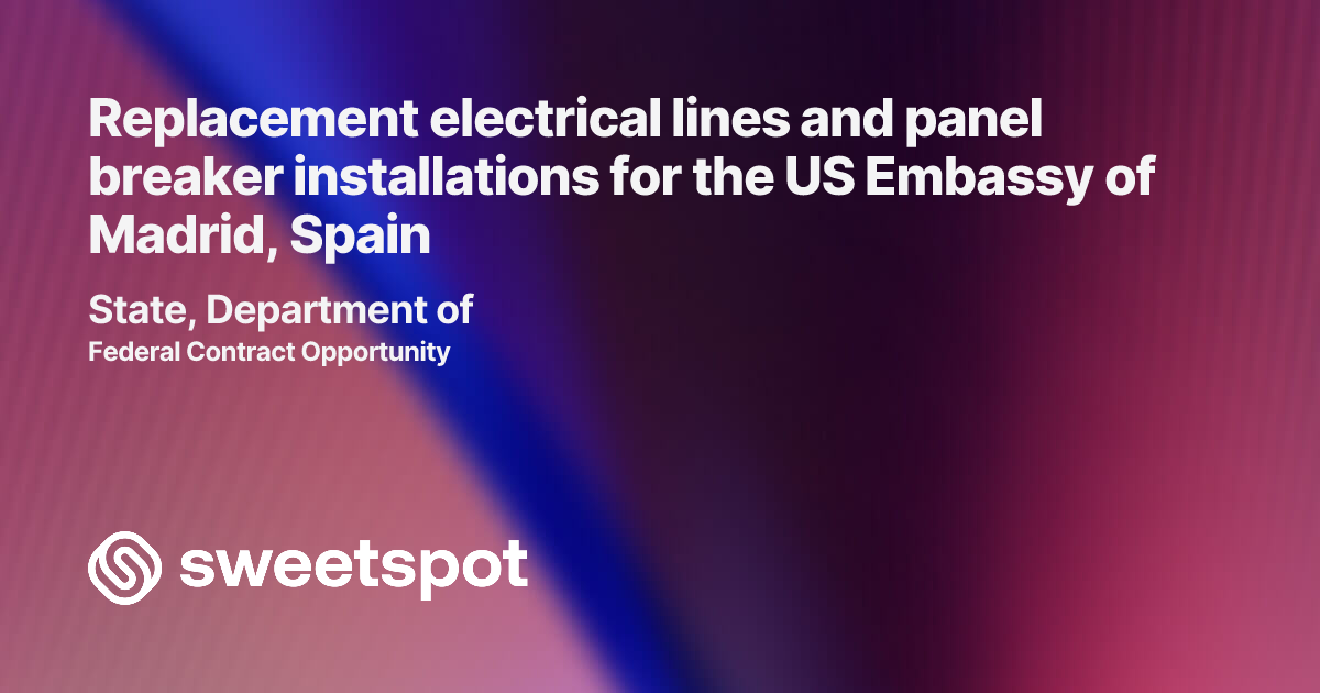 Replacement electrical lines and panel breaker installations for the US ...