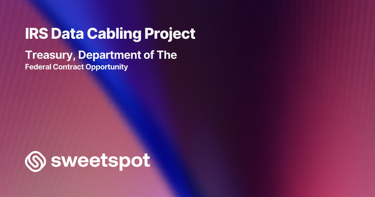 IRS Data Cabling Project