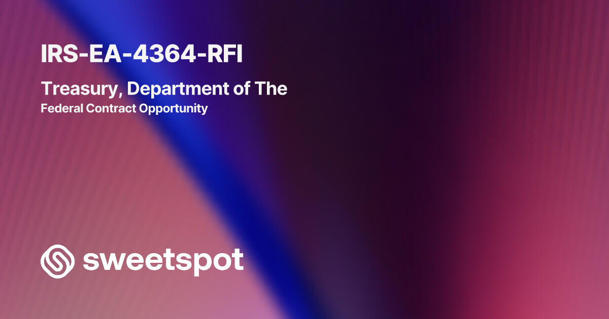 IRS-EA-4364-RFI