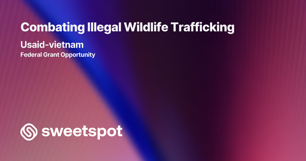 Combating Illegal Wildlife Trafficking