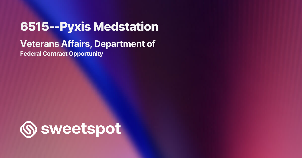 6515--Pyxis Medstation