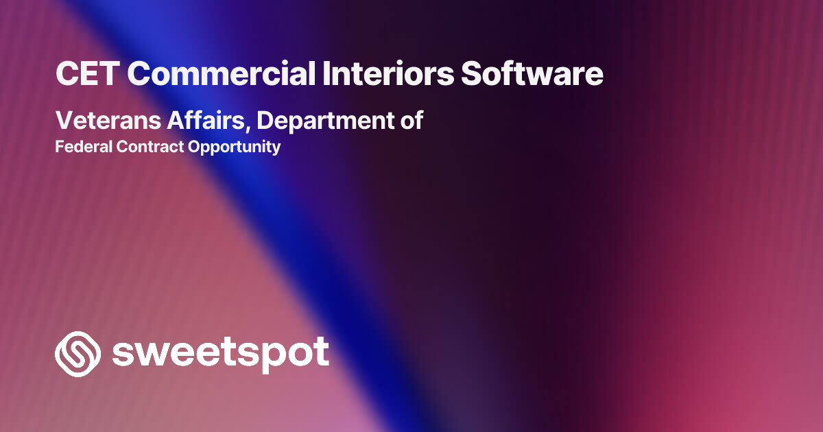 CET Commercial Interiors Software