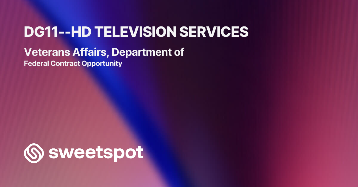 DG11--HD TELEVISION SERVICES