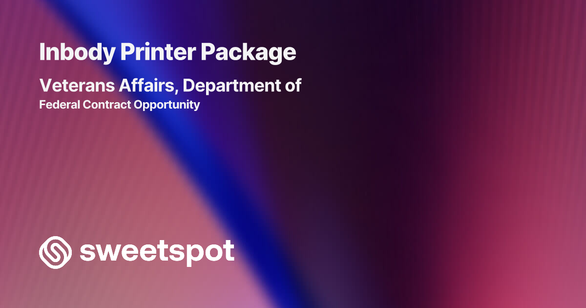 Inbody Printer Package