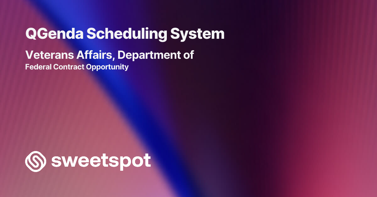 QGenda Scheduling System